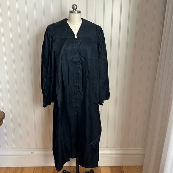 josten’s | Other | Classic Black Ceremonial Robe With Flowing Design ...